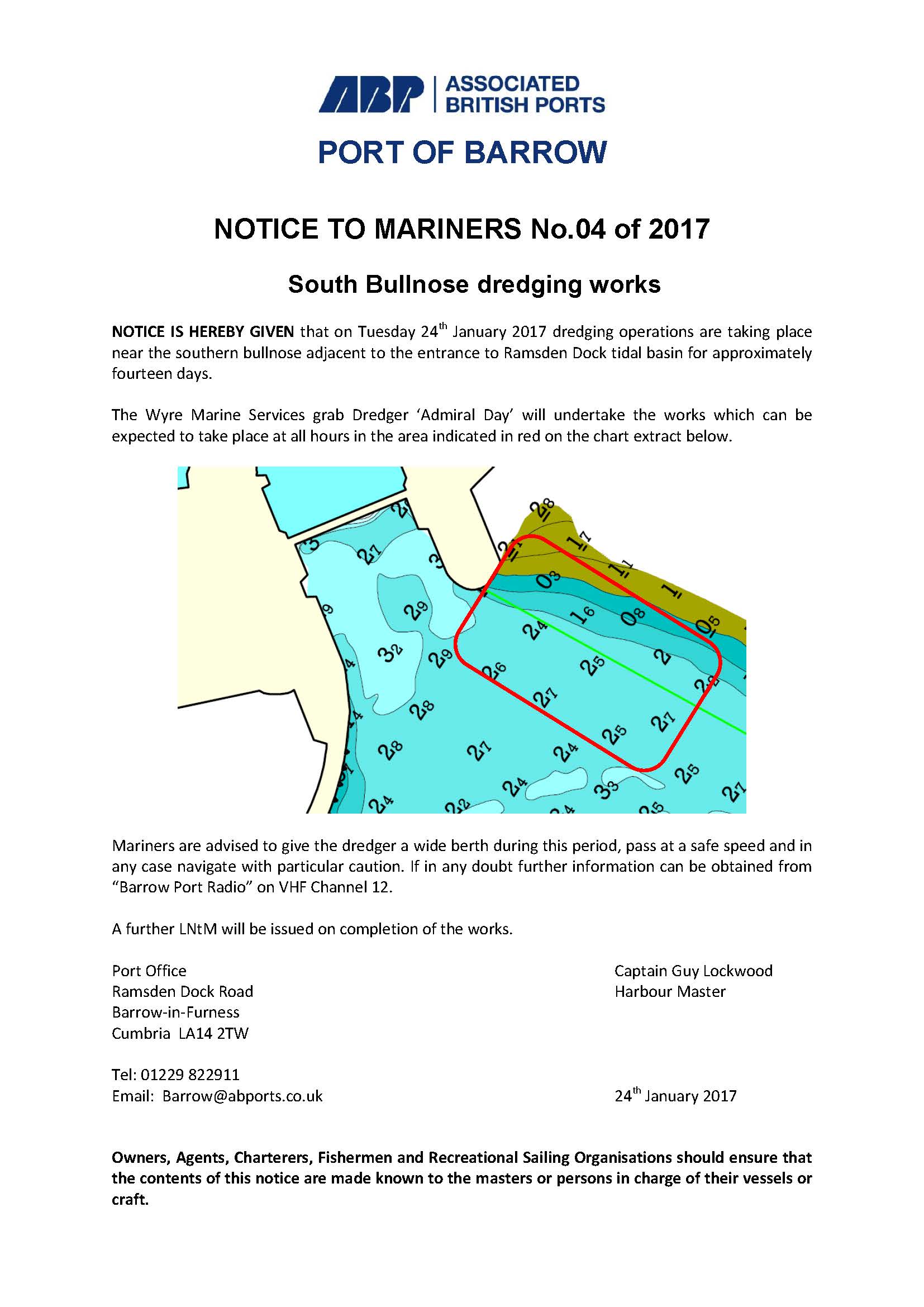 Notice to Mariners